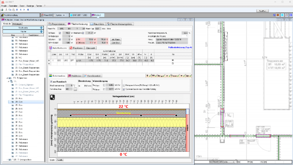 Flächenheizungsauslegung - mh-software