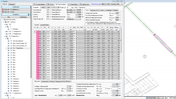 Heizlastberechnung DIN EN 12831 - mh-software